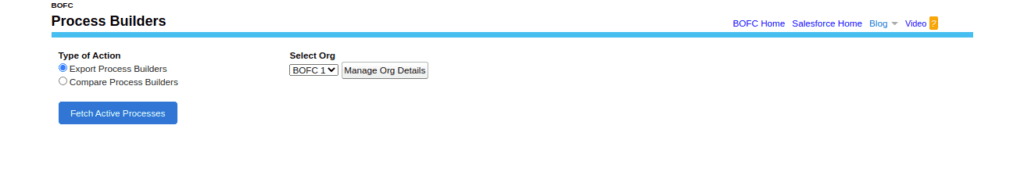How to Export Salesforce Process Builders in XLS?