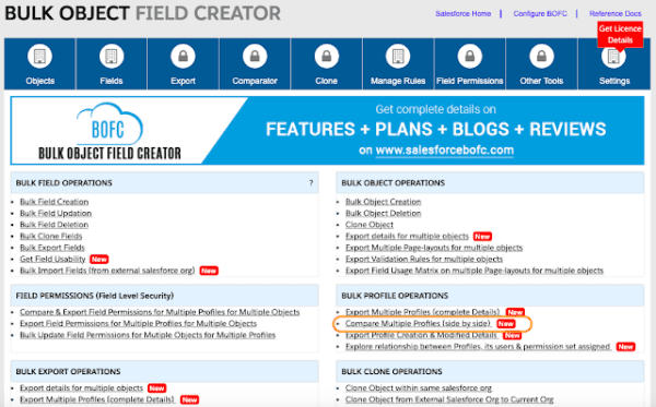 How To Compare Profiles In Salesforce Within Few Clicks Bofc