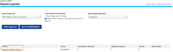How to find Field visibility on Multiple Page Layout in Salesforce?
