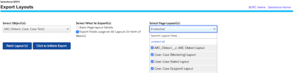 How to find Field visibility on Multiple Page Layout in Salesforce?