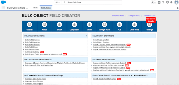 Switch BOFC Licence from one Salesforce org to another