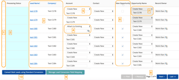 Bulk Lead Conversion in Salesforce using XLS or CSV
