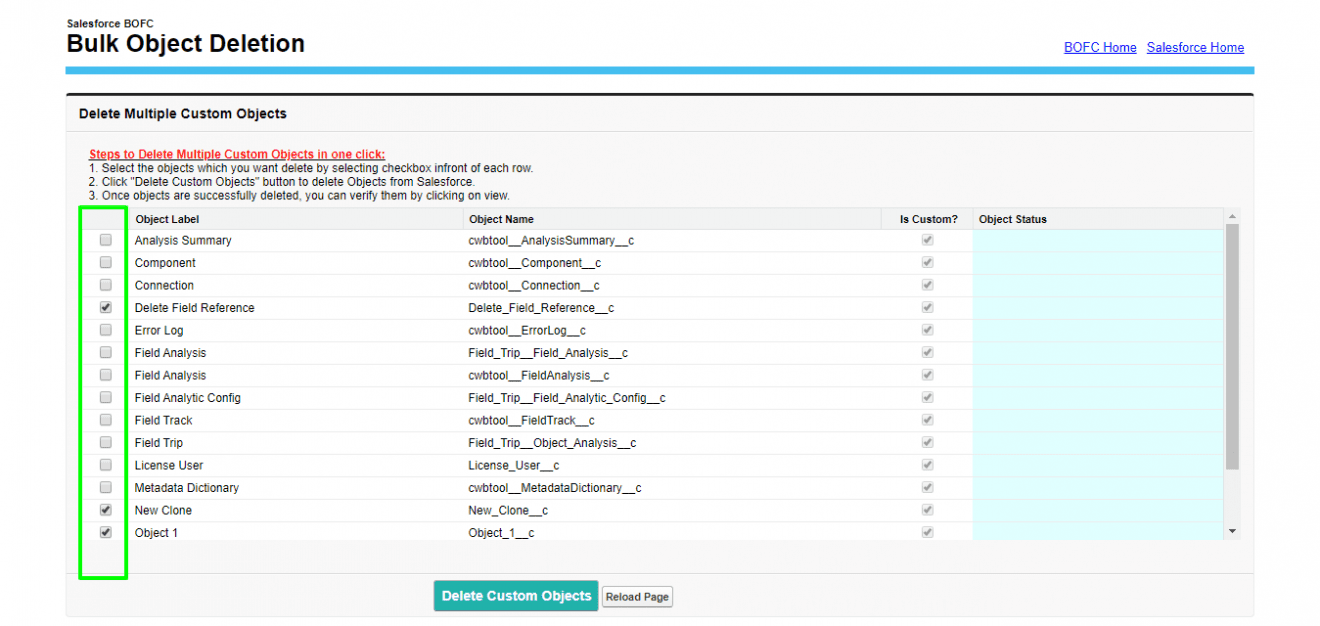 How To Mass Delete Custom Objects In Salesforce Bofc