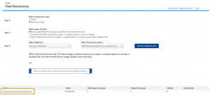 Guide : Update Field Permissions for multiple Salesforce Objects?