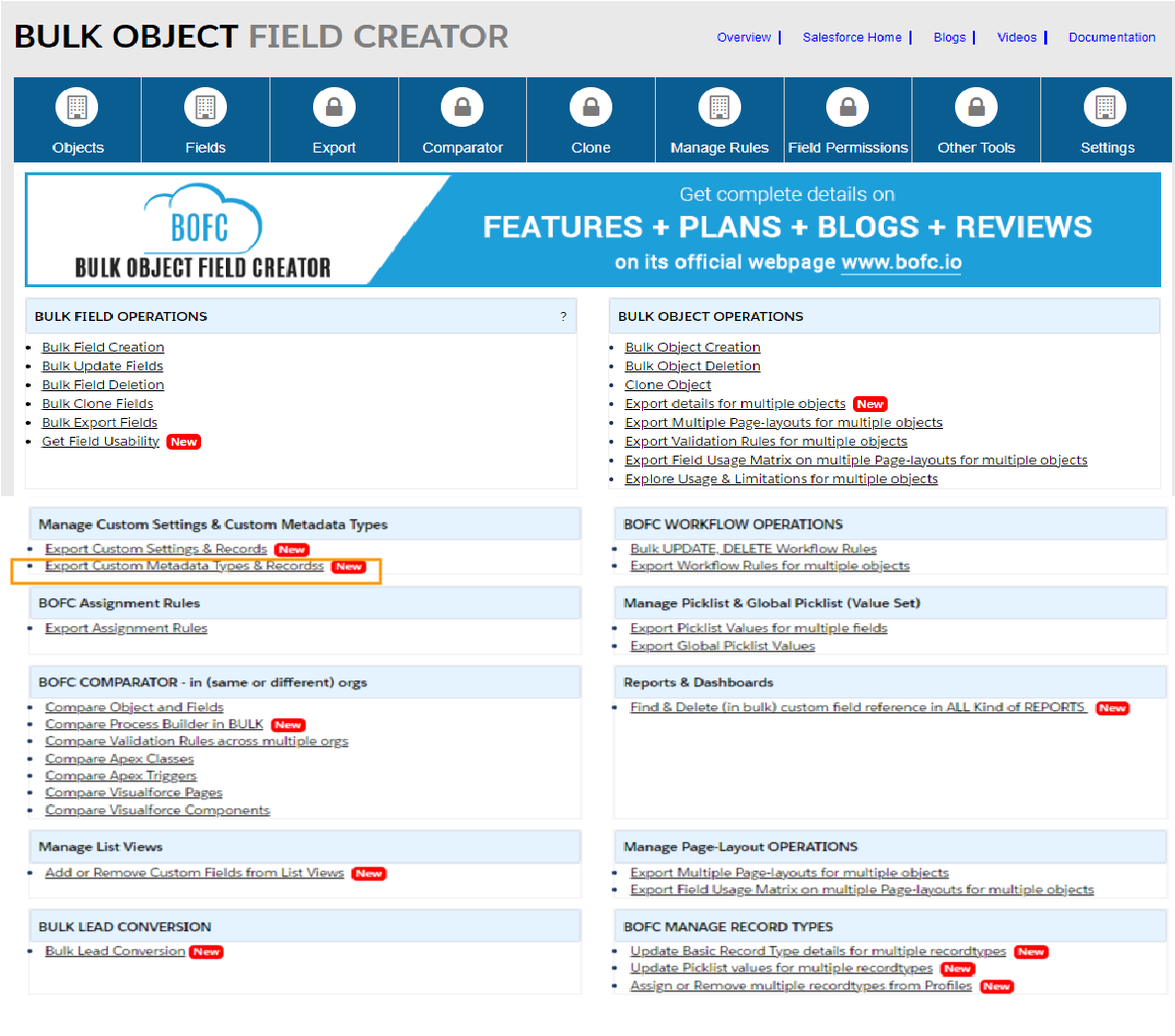How To Export Custom Metadata Types In Salesforce BOFC How To Export Custom Metadata Types In Salesforce BOFC