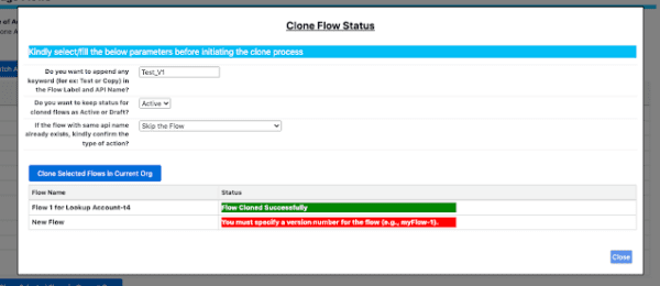 How to Clone a flow in Salesforce? - BOFC