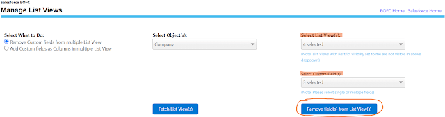 Remove Custom Fields from Multiple List Views in Salesforce Remove Custom Fields from Multiple List Views in Salesforce