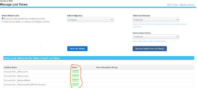 Remove Custom Fields from Multiple List Views in Salesforce Remove Custom Fields from Multiple List Views in Salesforce
